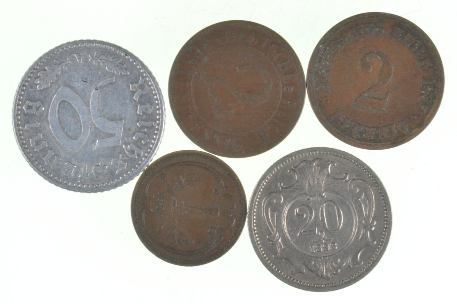 Collection of very old German Coins - You get them all! | Property Room