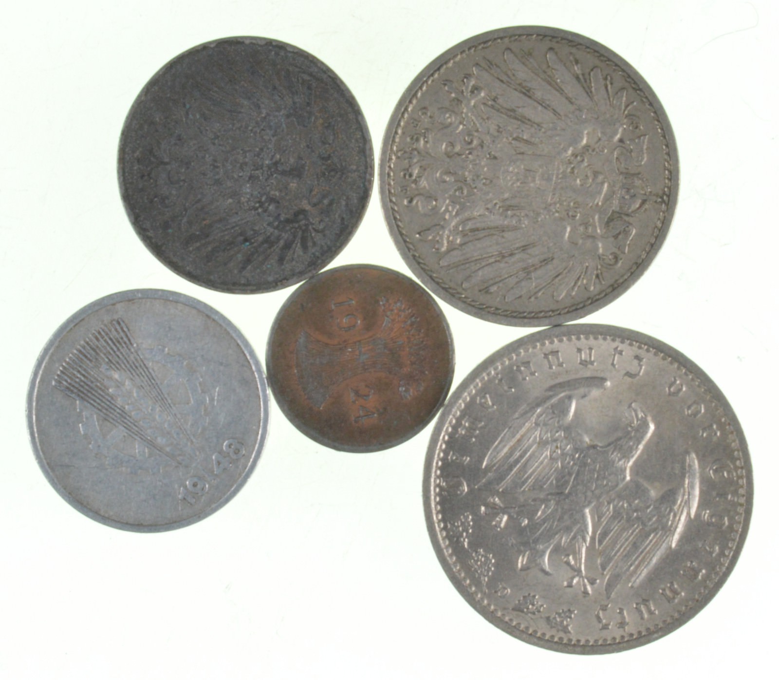 Collection of very old German Coins - You get them all! | Property Room