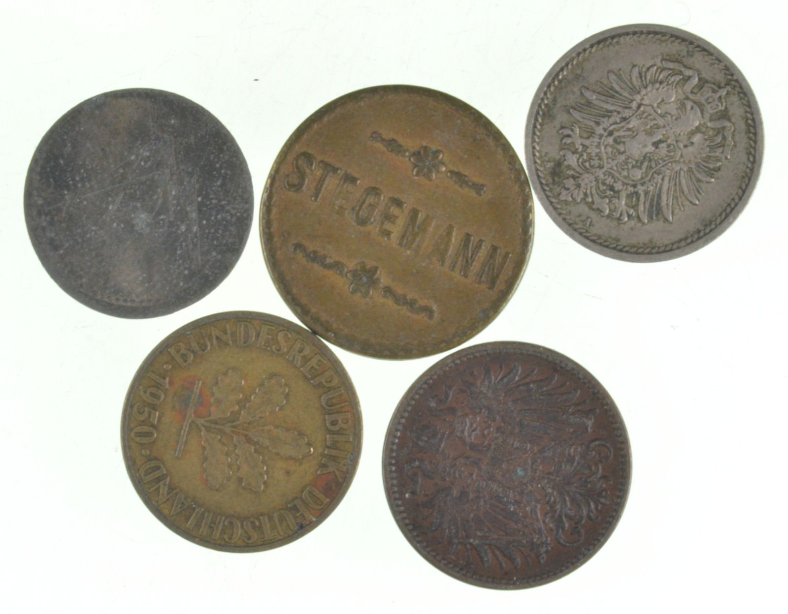 Collection of very old German Coins - You get them all! | Property Room