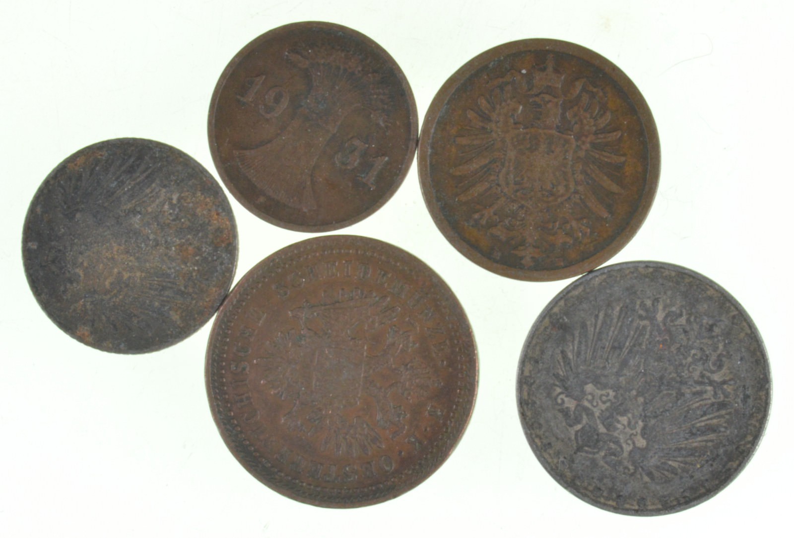 Collection of very old German Coins - You get them all! | Property Room