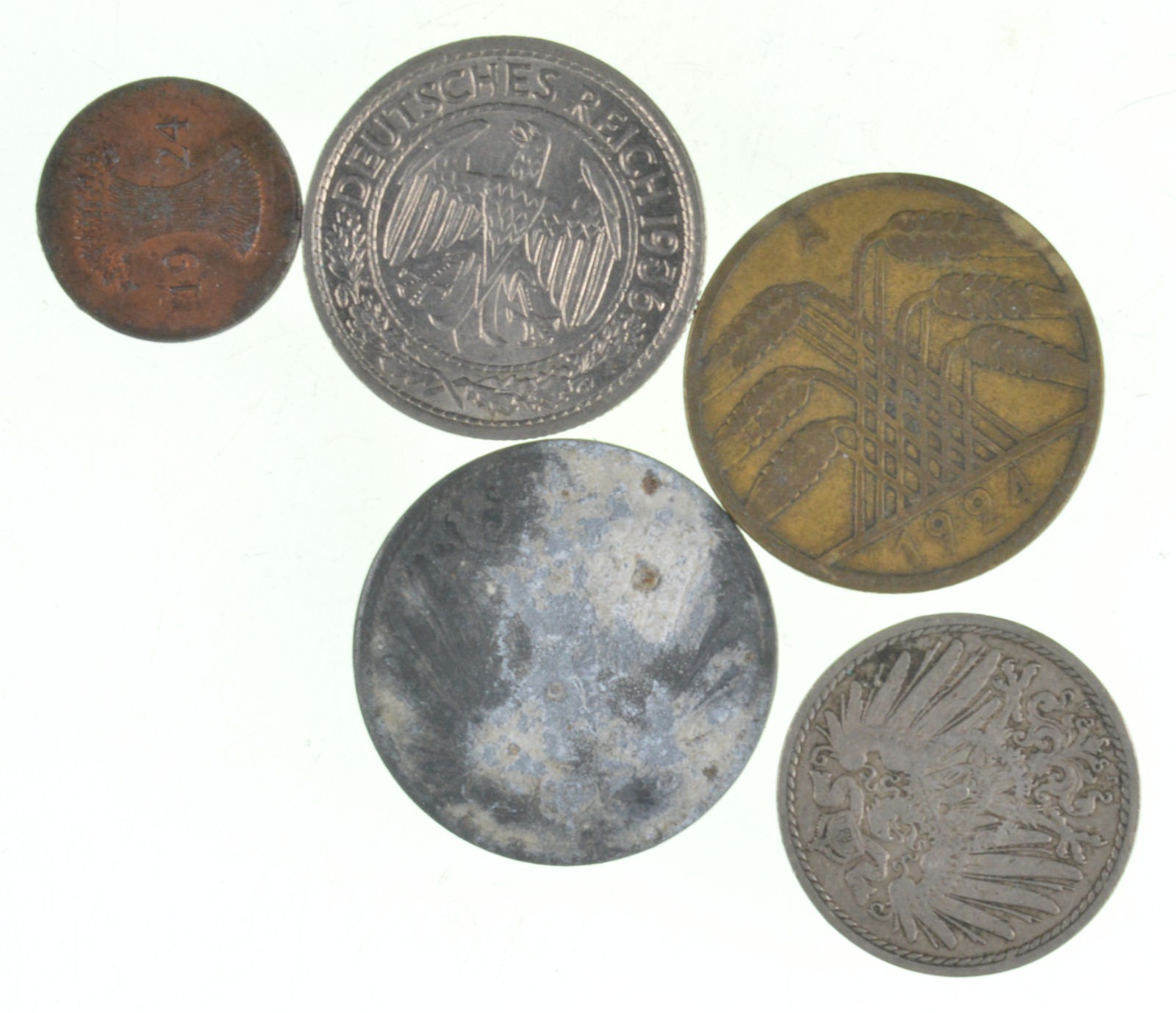 Collection of very old German Coins - You get them all! | Property Room