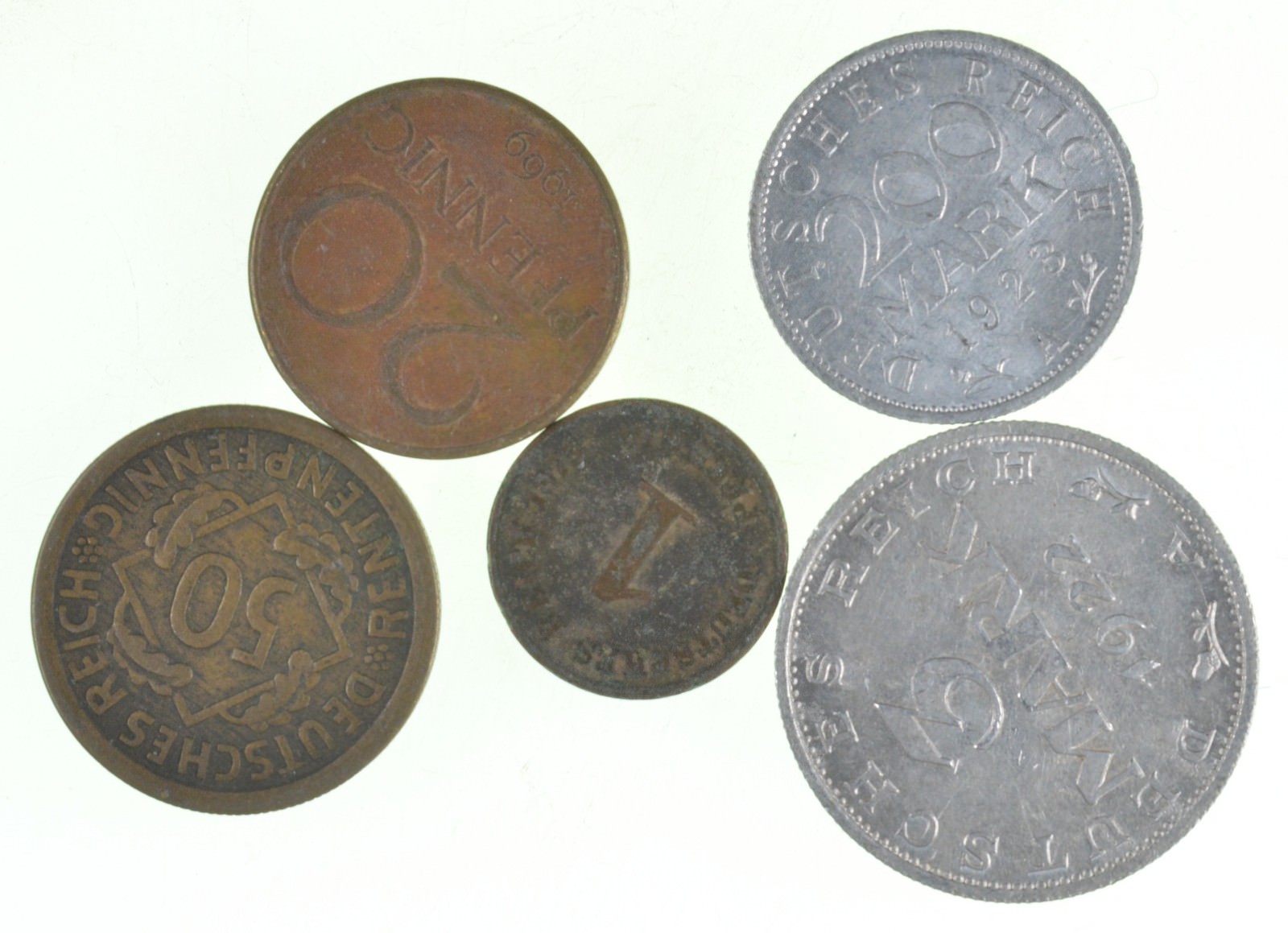 Collection of very old German Coins - You get them all! | Property Room