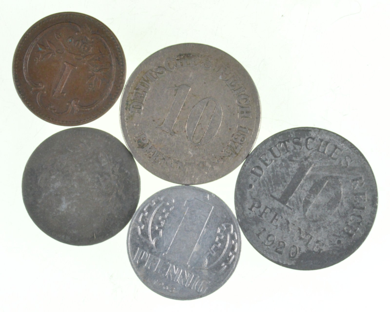 Collection of very old German Coins - You get them all! | Property Room