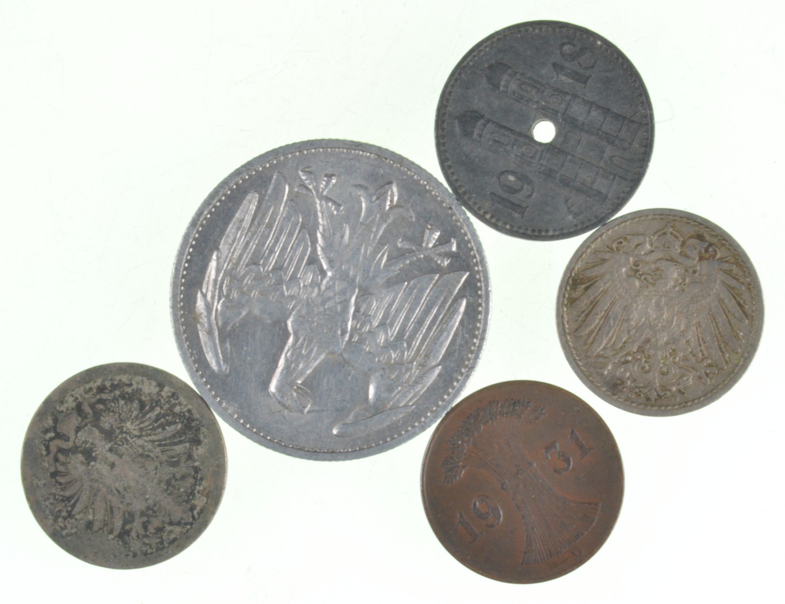 Collection of very old German Coins - You get them all! | Property Room