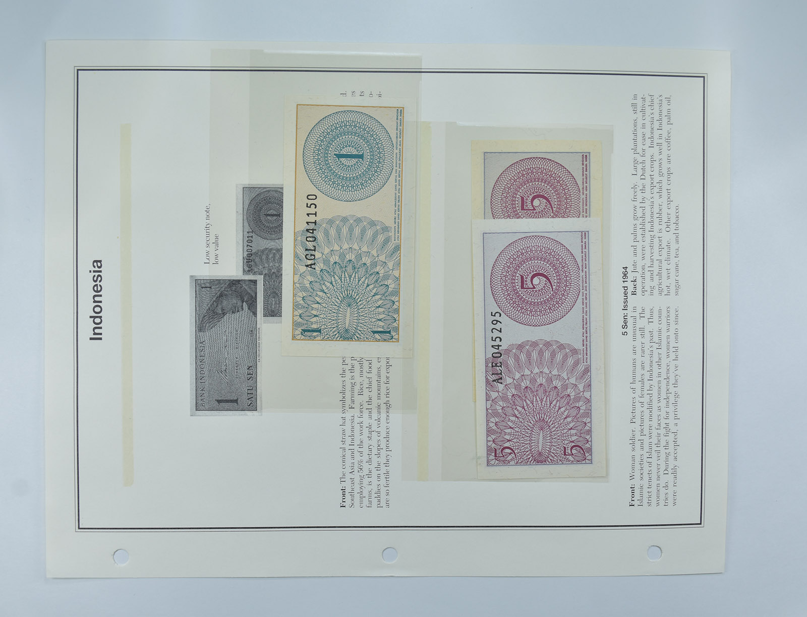 Colorful - Bank Note(s) from Indonesia - Interesting History ...