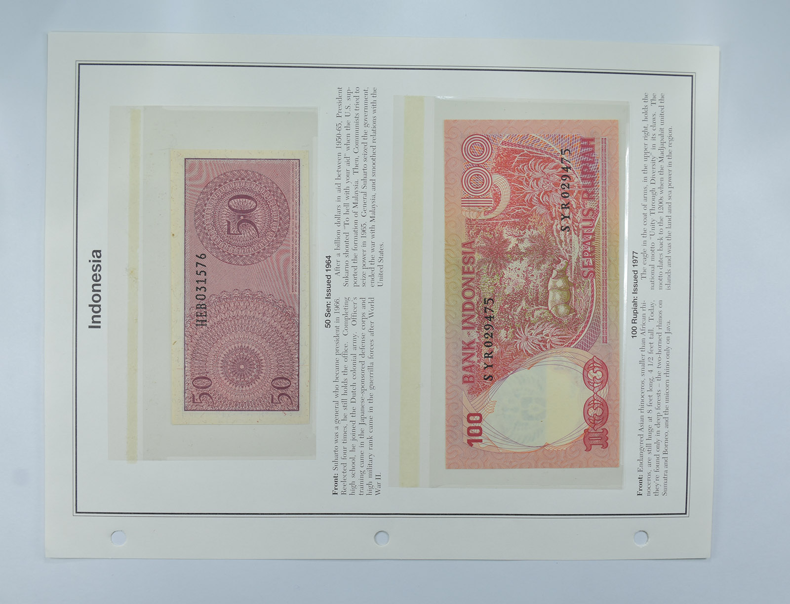 Colorful - Bank Note(s) from Indonesia - Interesting History ...