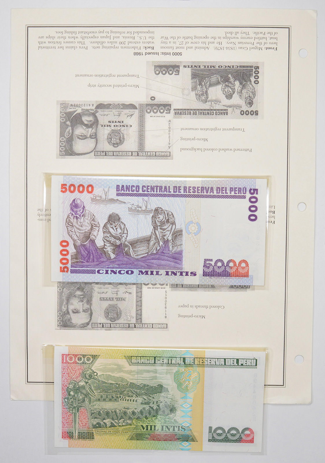 Colorful - Bank Note(s) from Peru - Interesting History! | Property Room