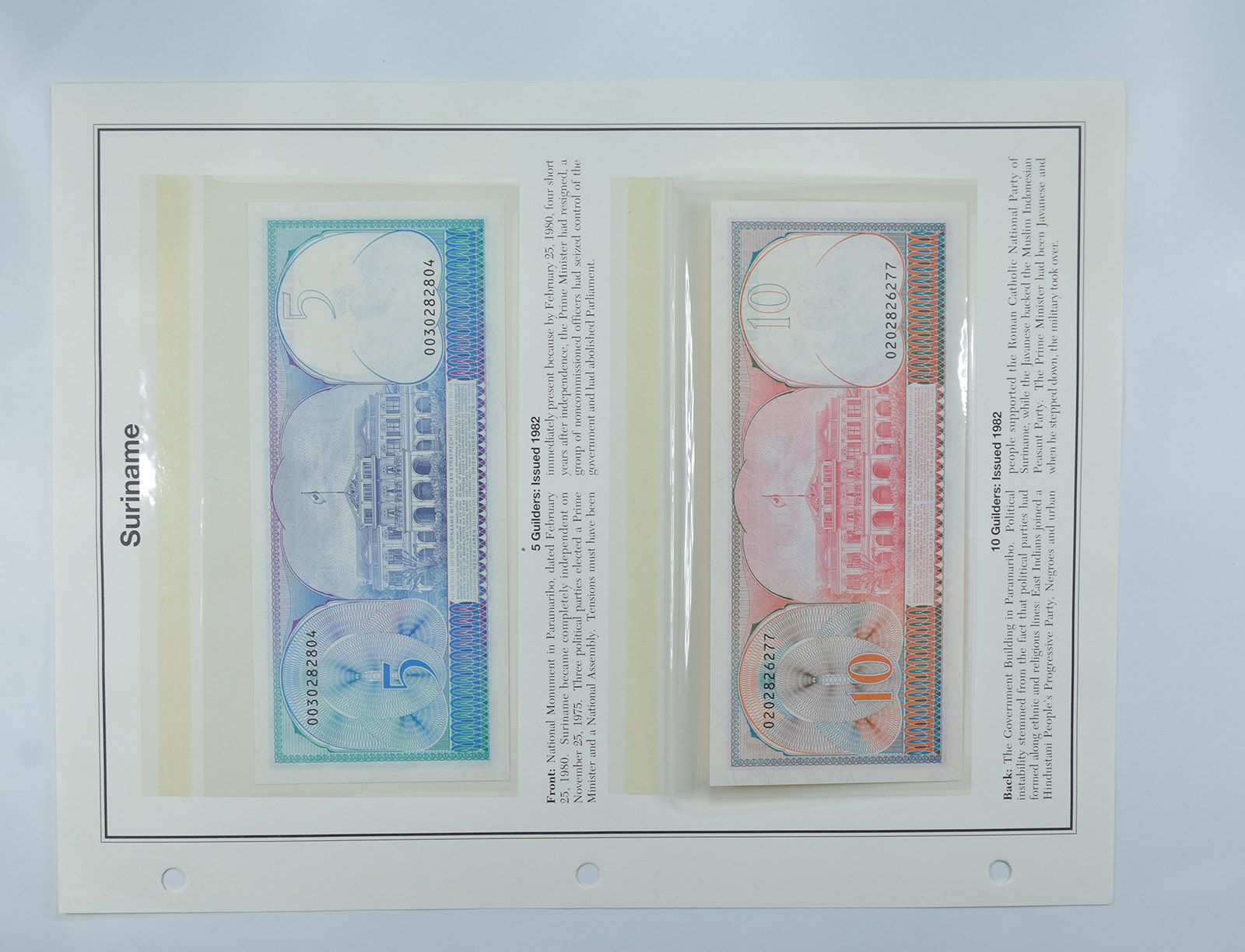 Colorful - Bank Note(s) from Suriname - Interesting History! | Property ...