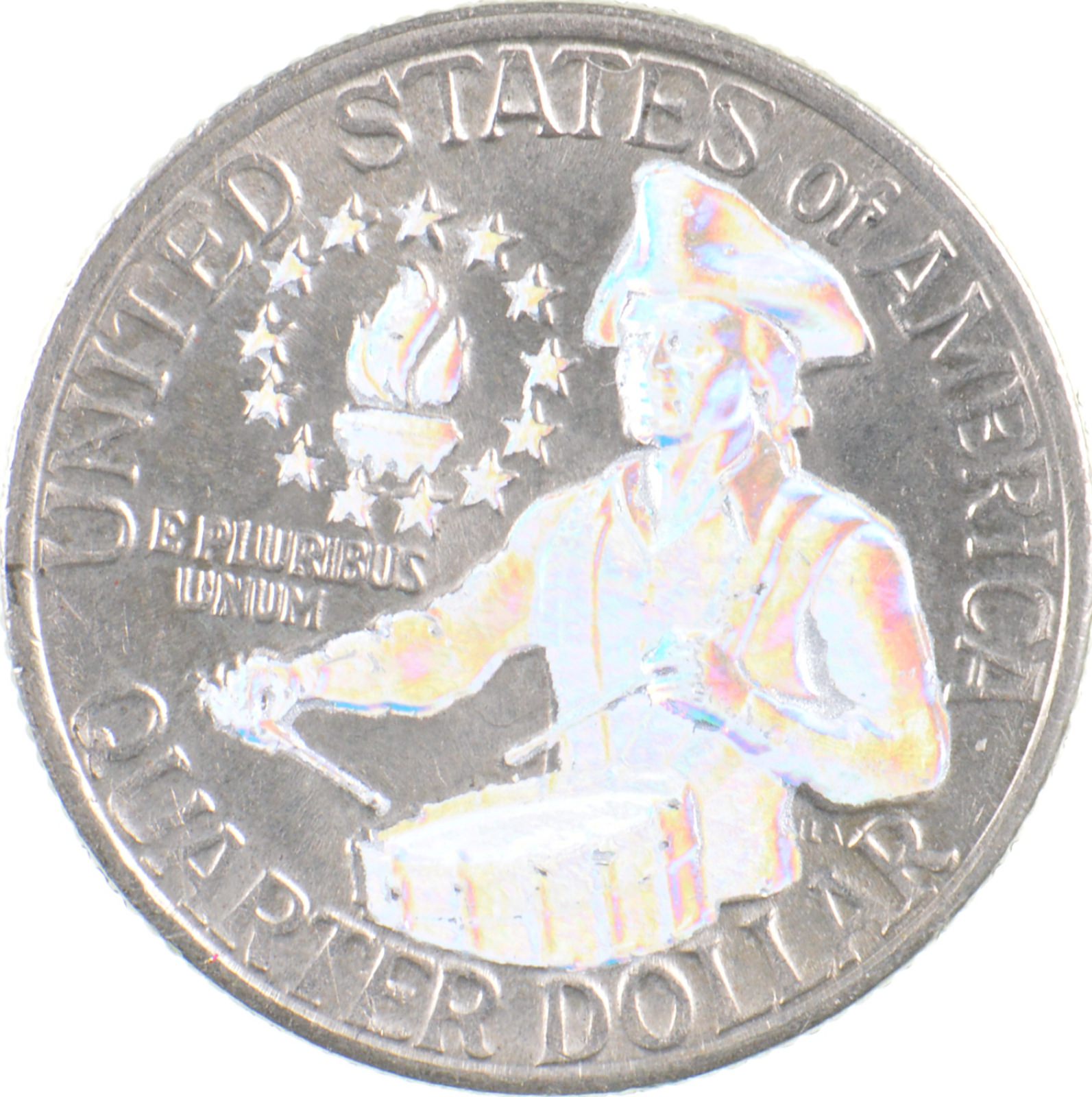 Custom - COLORIZED - 1976 Bicentennial Quarter - High Collectible ...