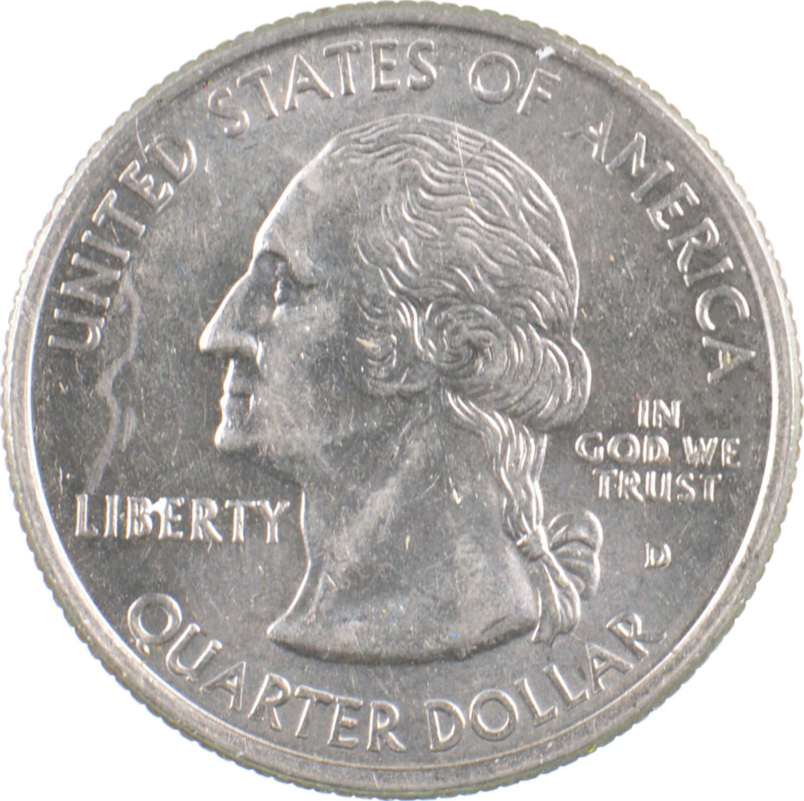 Custom - COLORIZED - 1999-D Delaware State Quarter - High Collectible ...