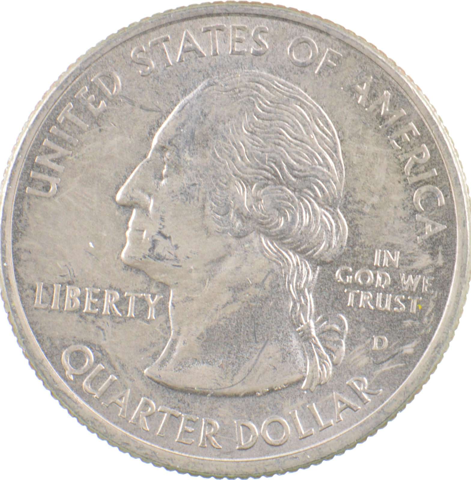 Custom - COLORIZED - 1999-D Georgia State Quarter - High Collectible ...