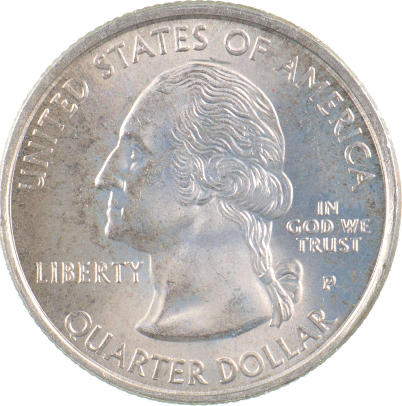 Custom - COLORIZED - 1999-P Georgia State Quarter - High Collectible ...