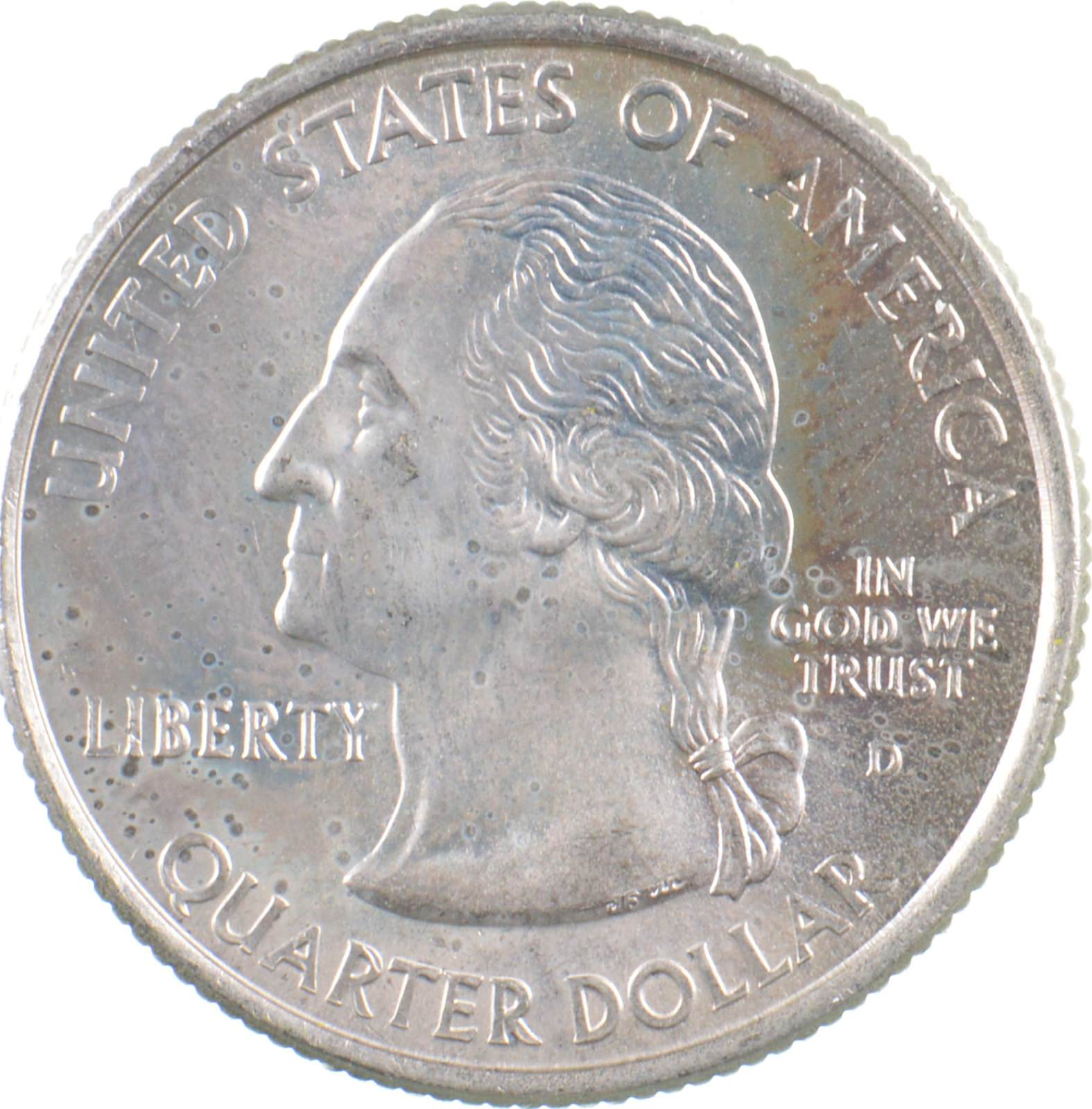 Custom - COLORIZED - 2000-D Maryland State Quarter - High Collectible ...