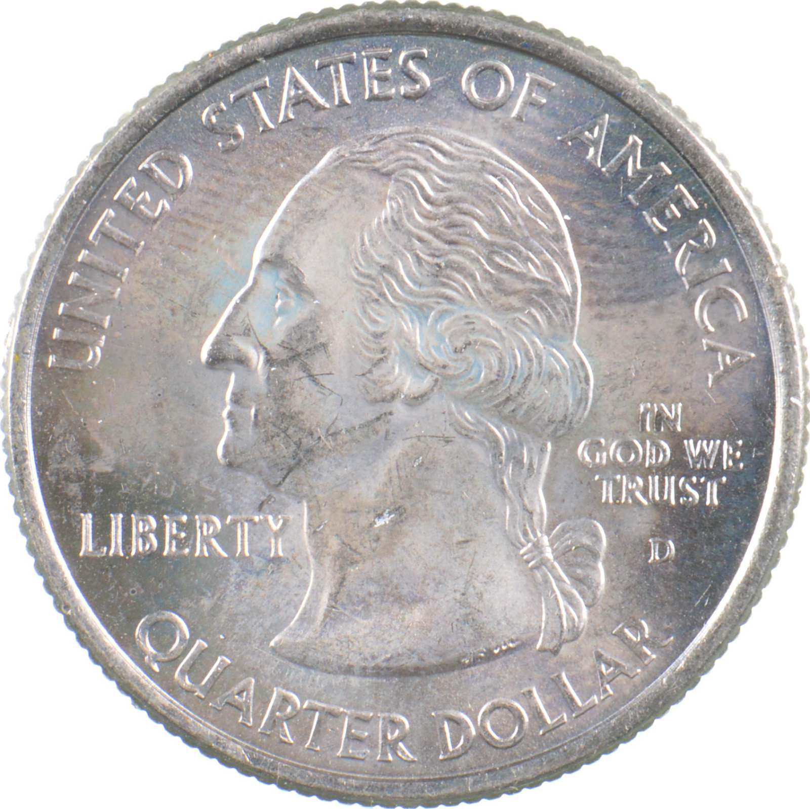 Custom - COLORIZED - 2000-D South Carolina State Quarter - High ...