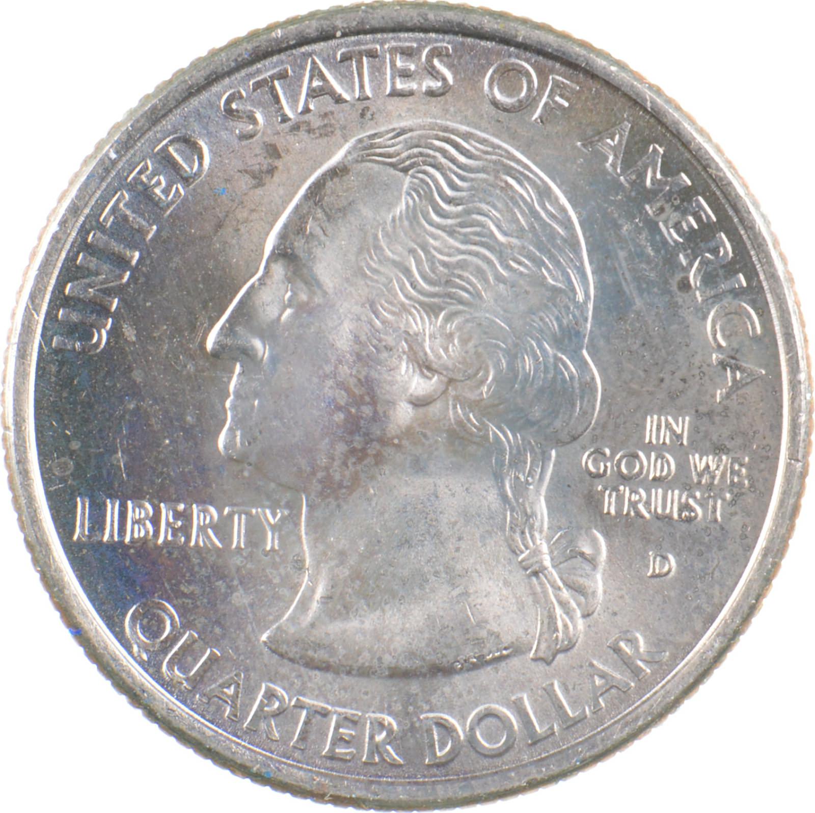 Custom - COLORIZED - 2000-D South Carolina State Quarter - High ...