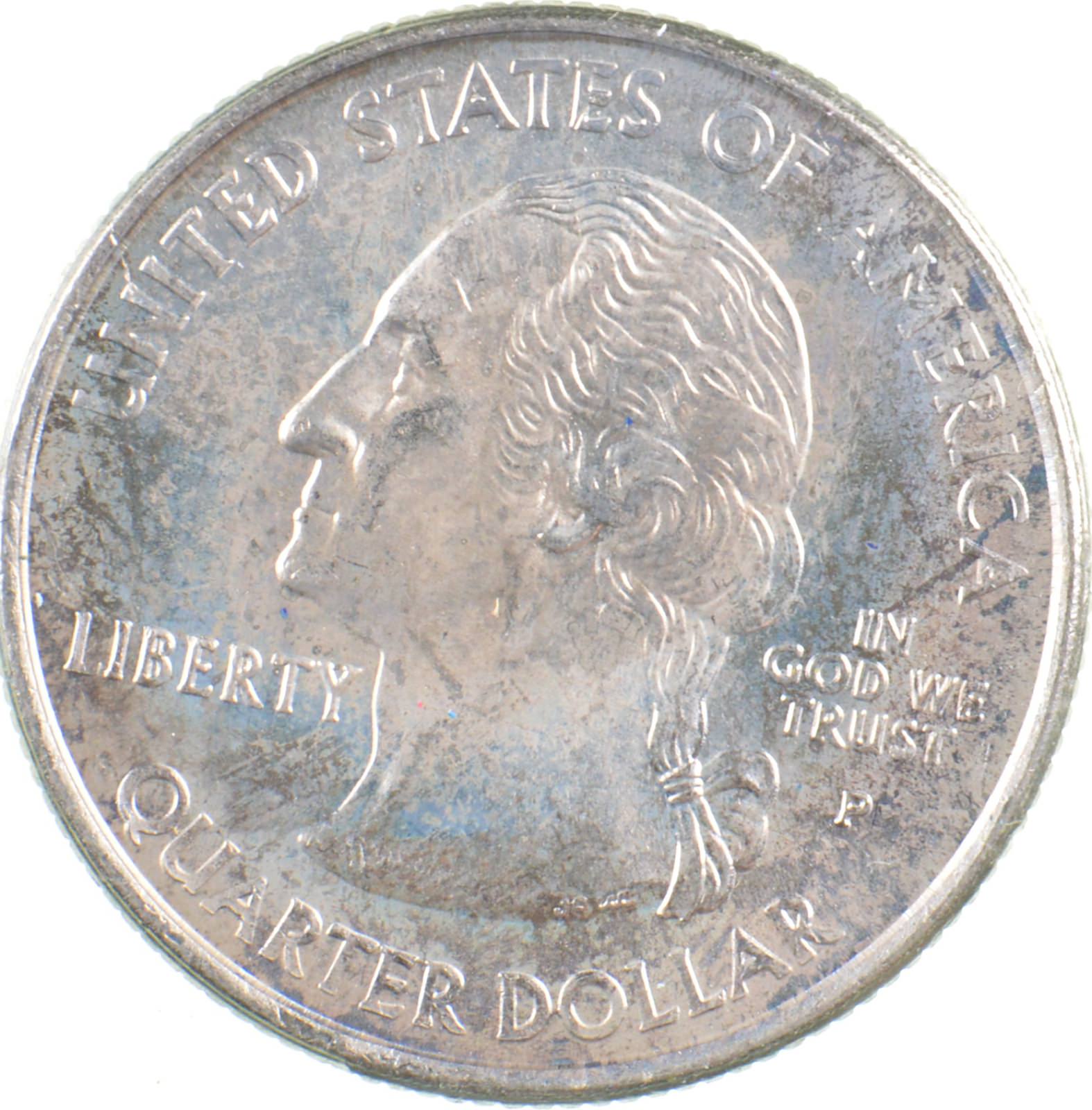 Custom - COLORIZED - 2000-P Massachusetts State Quarter - High ...