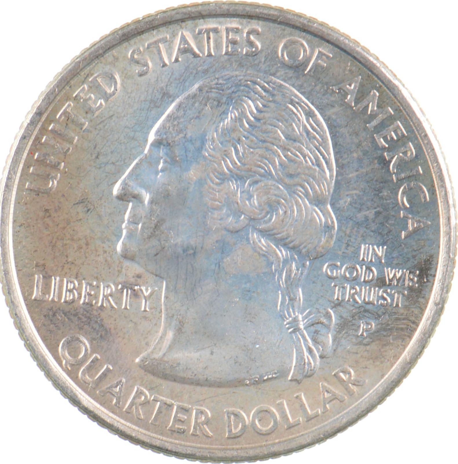 Custom - COLORIZED - 2000-P New Hampshire State Quarter - High ...