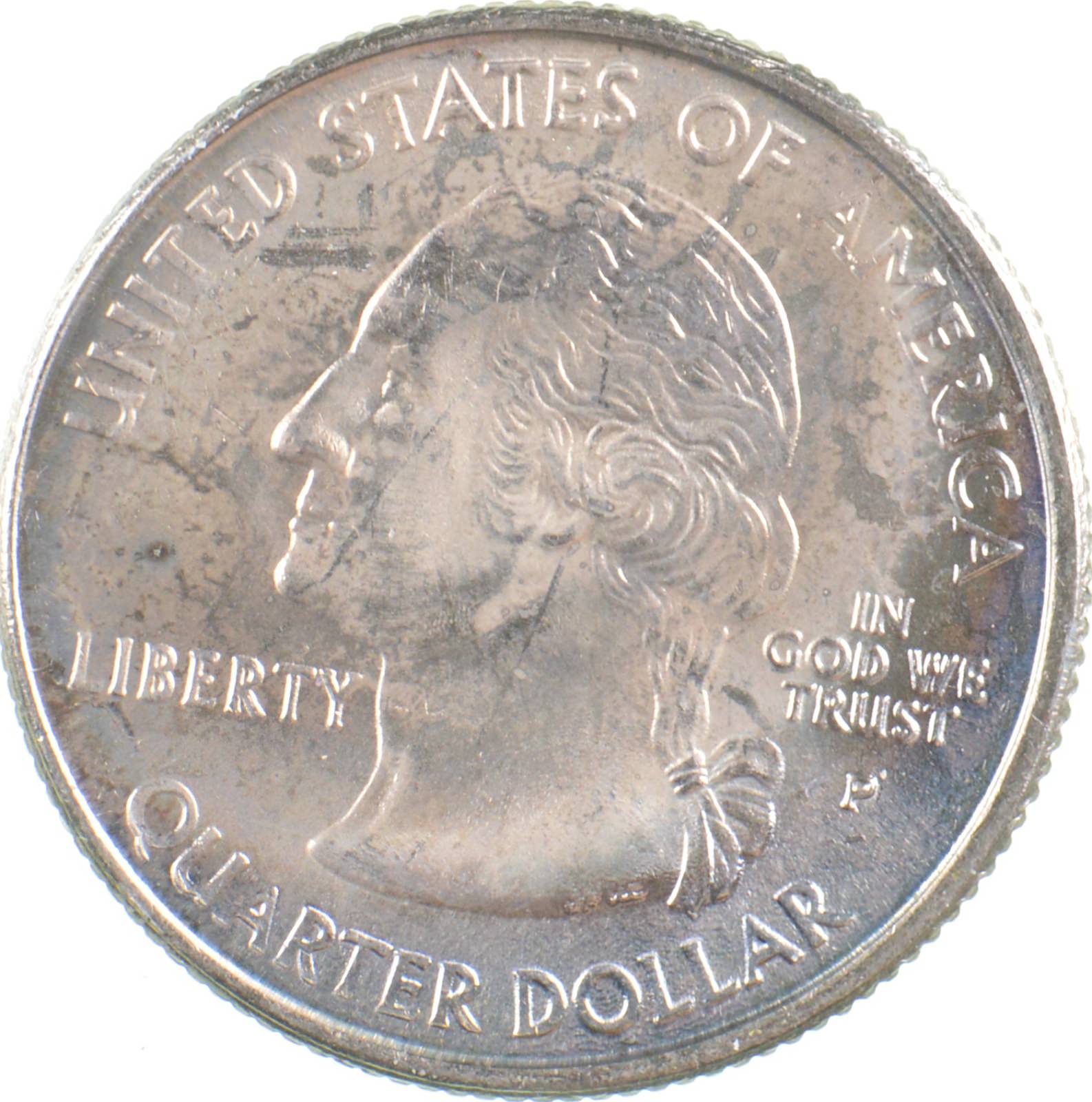 Custom - COLORIZED - 2000-P Virginia State Quarter - High Collectible ...