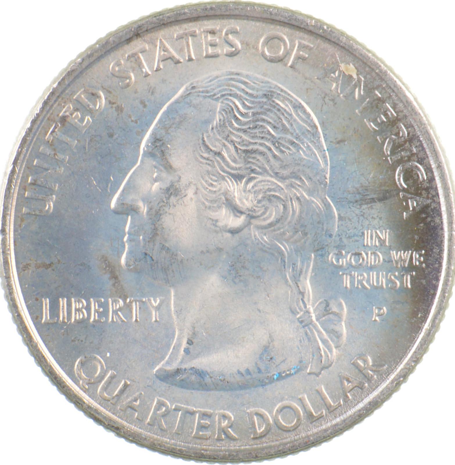 Custom - COLORIZED - 2000-P Virginia State Quarter - High Collectible ...