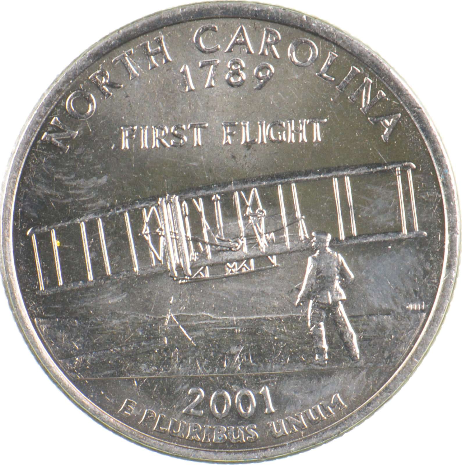 Custom - COLORIZED - 2001 North Carolina State Quarter - Michael ...