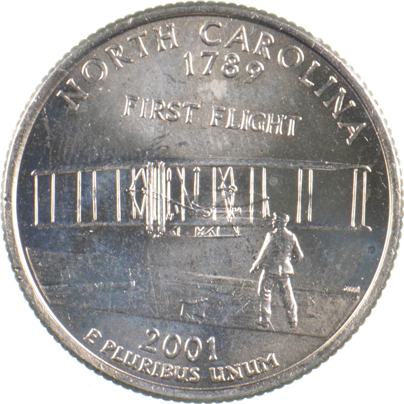 Custom - COLORIZED - 2001 North Carolina State Quarter - Michael ...