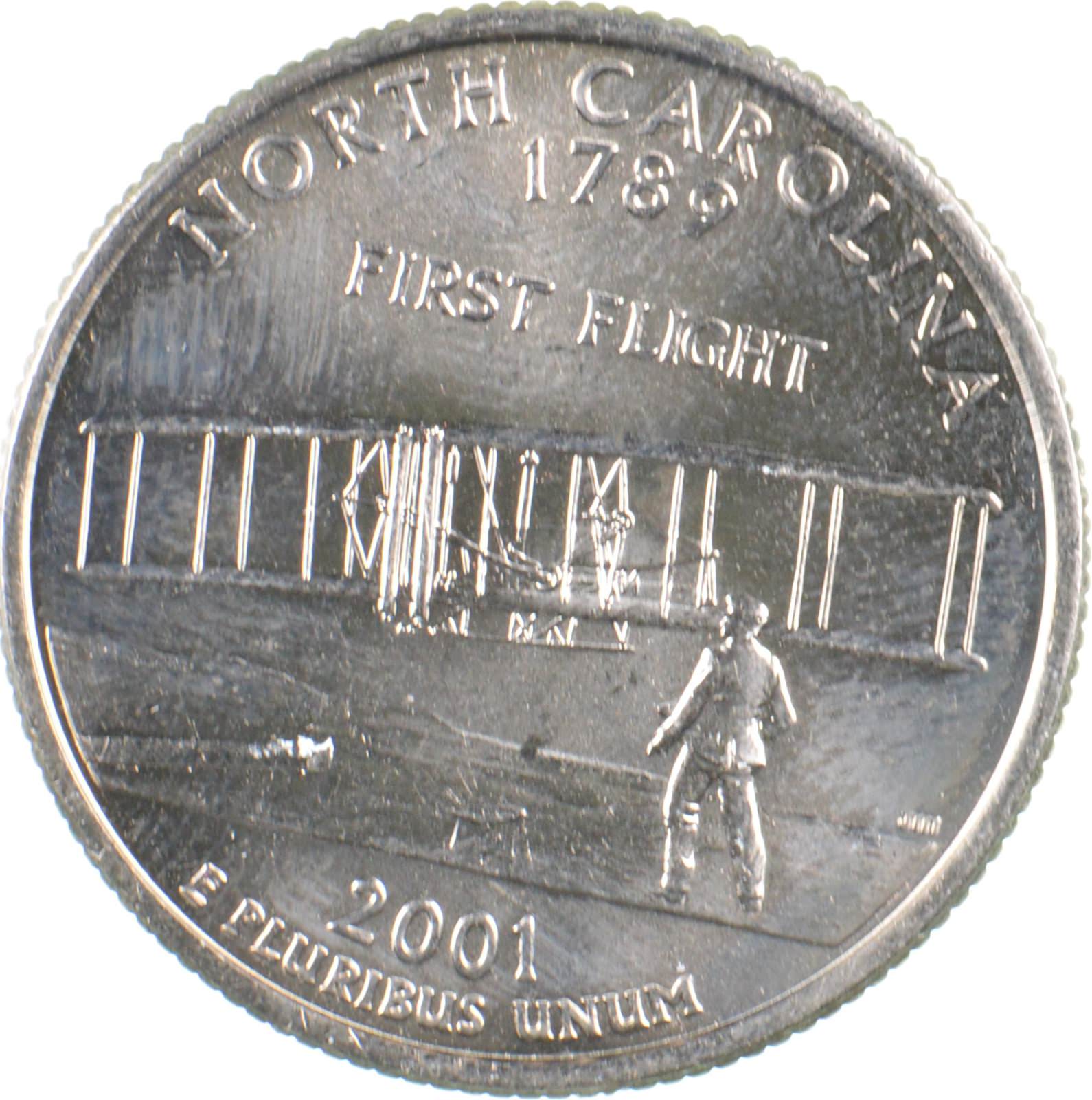 Custom - COLORIZED - 2001 North Carolina State Quarter - Michael ...