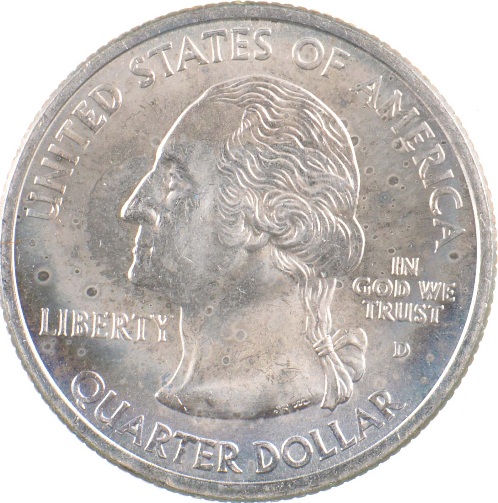 Custom - COLORIZED - 2001-D Rhode Island State Quarter - High ...