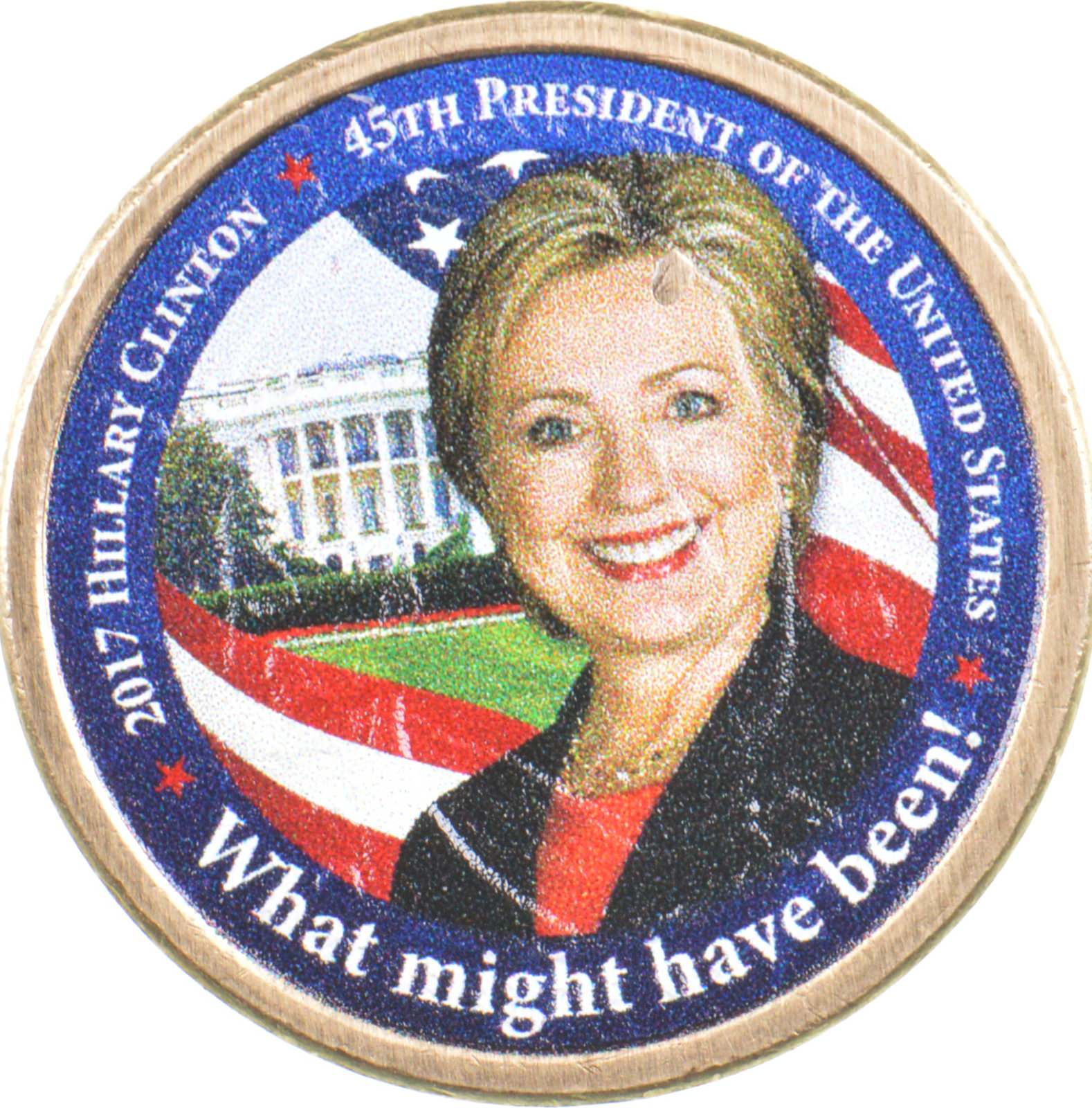 Custom - COLORIZED - Hillary Clinton Presidential Dollar - What Might ...