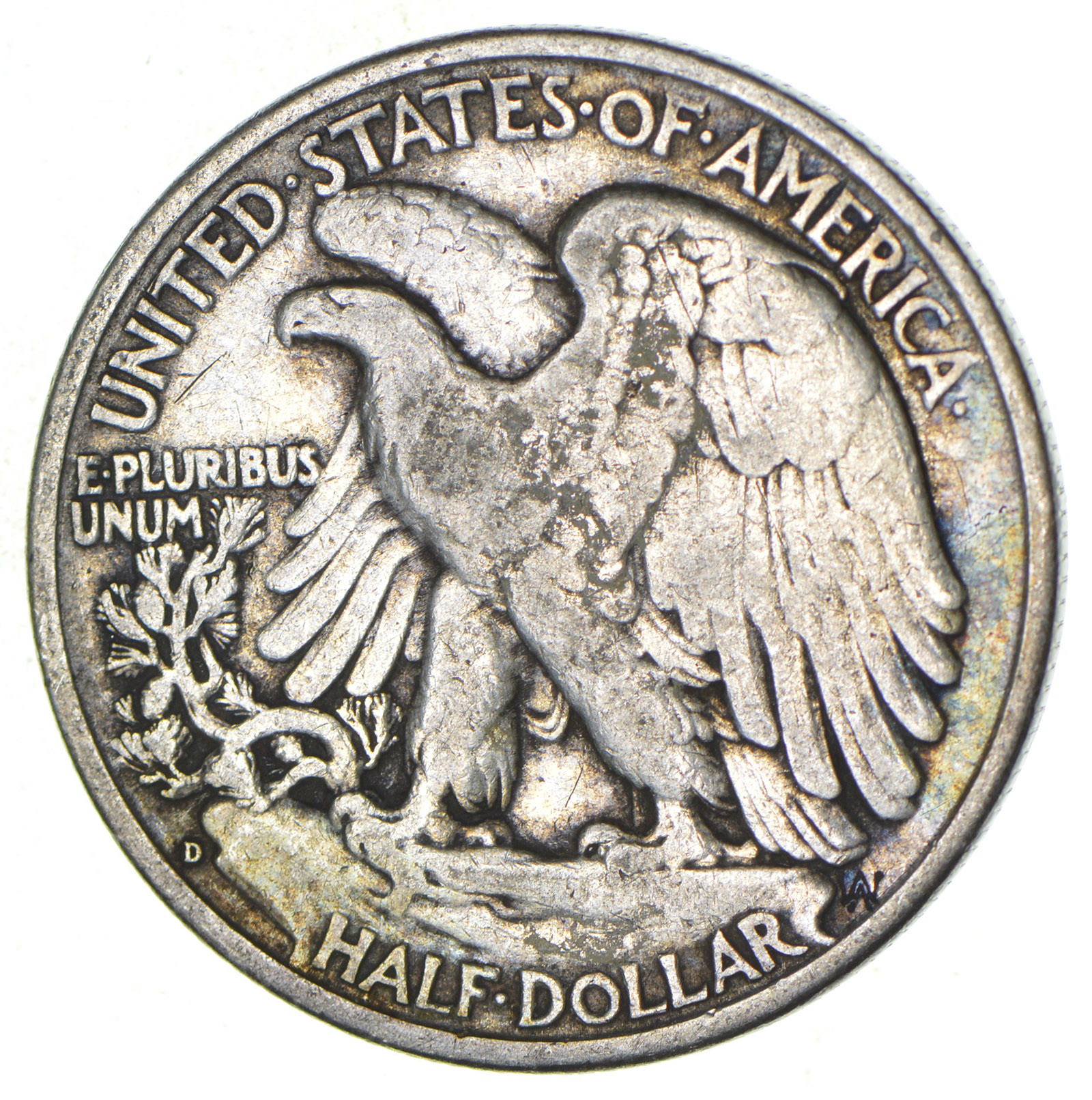 Difficult 50c 1936 D Walking Liberty Half Dollar Tough Mint Mark Difficult 50c 1936 D Walking Liberty Half Dollar Tough Mint Mark