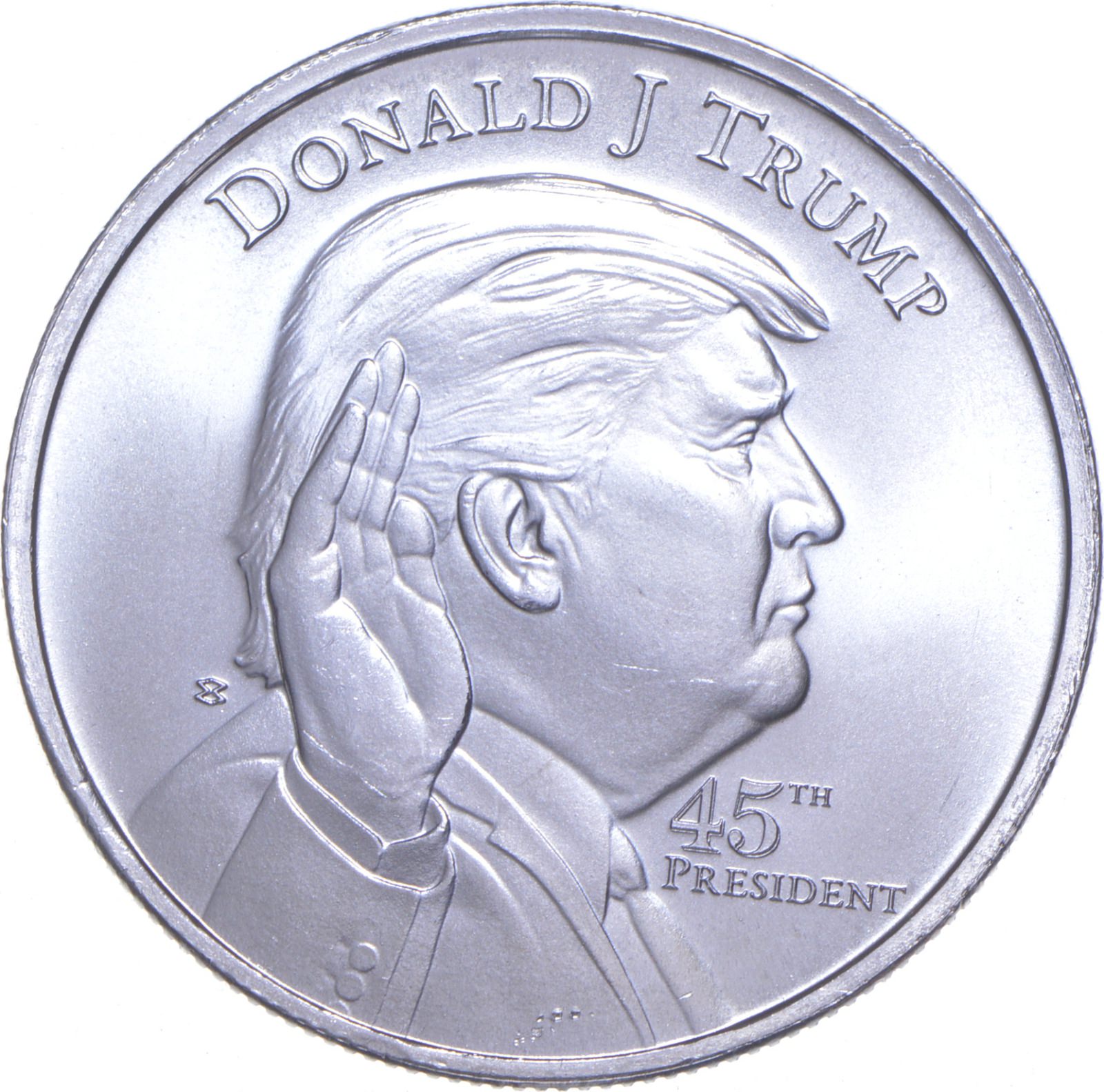 Donald Trump 1 Oz. Silver Round - Charles Coin Collection | Property Room