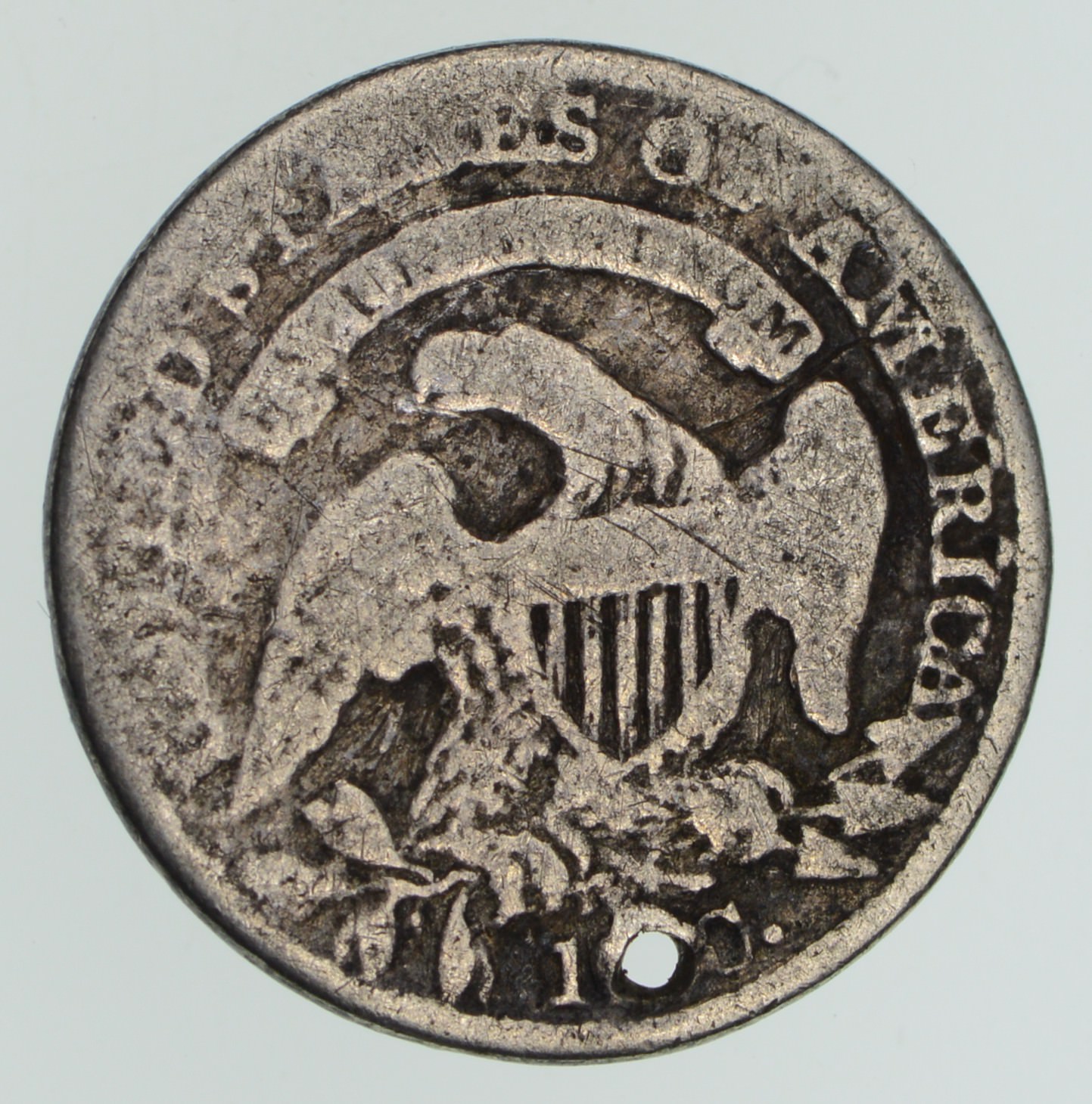 EARLY - 1834 - Capped Bust Dime - Eagle Reverse - TOUGH - US Type Coin ...