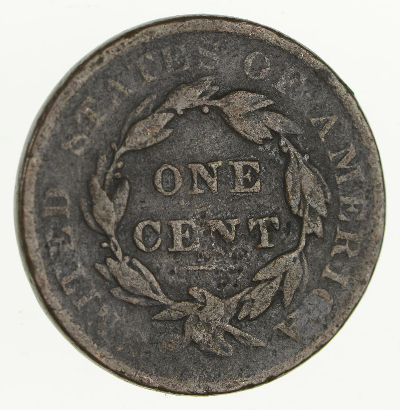 EARLY - 1837 - Liberty "Matron" Head United States LARGE CENT - TOUGH ...