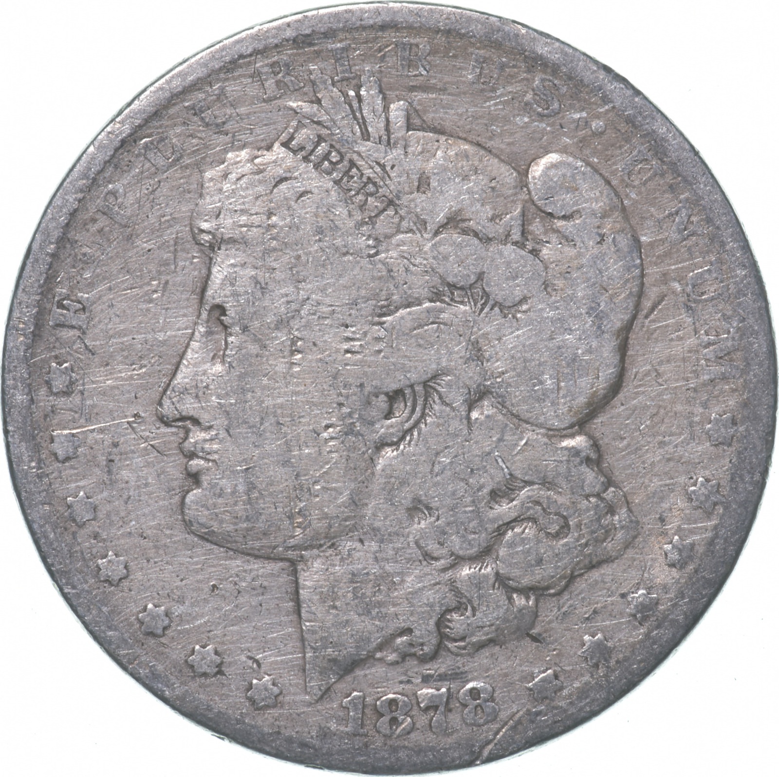 Early - 1878 Morgan Silver Dollar - 90% US Coin | Property Room