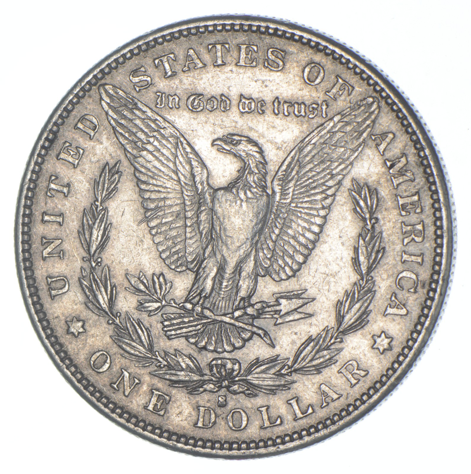 Early 1879-S Morgan Silver Dollar - 90% US Coin | Property Room