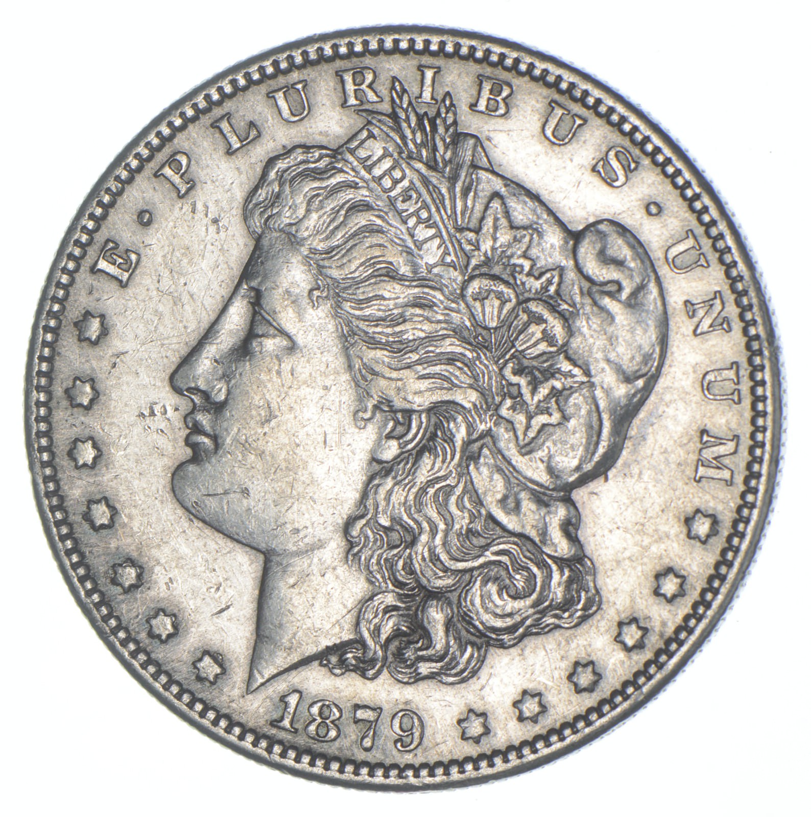 Early 1879-S Morgan Silver Dollar - 90% US Coin | Property Room