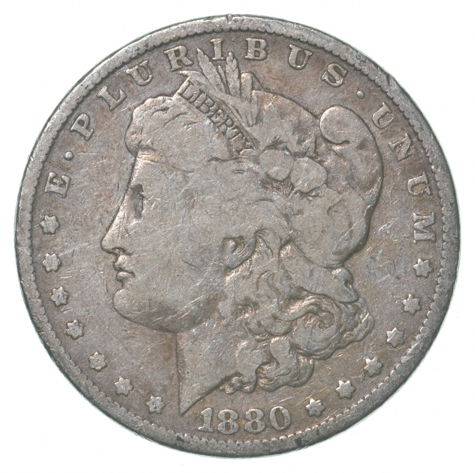 Early - 1880 Morgan Silver Dollar - 90% US Coin | Property Room