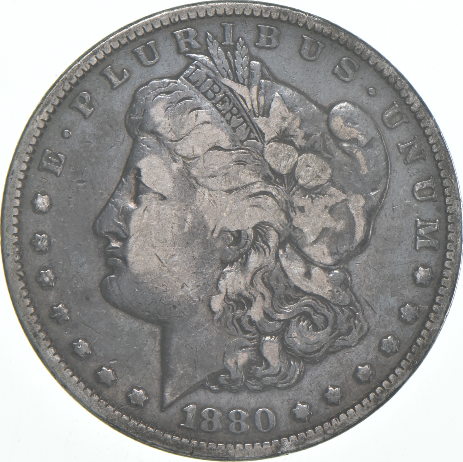Early - 1880 Morgan Silver Dollar - 90% US Coin | Property Room