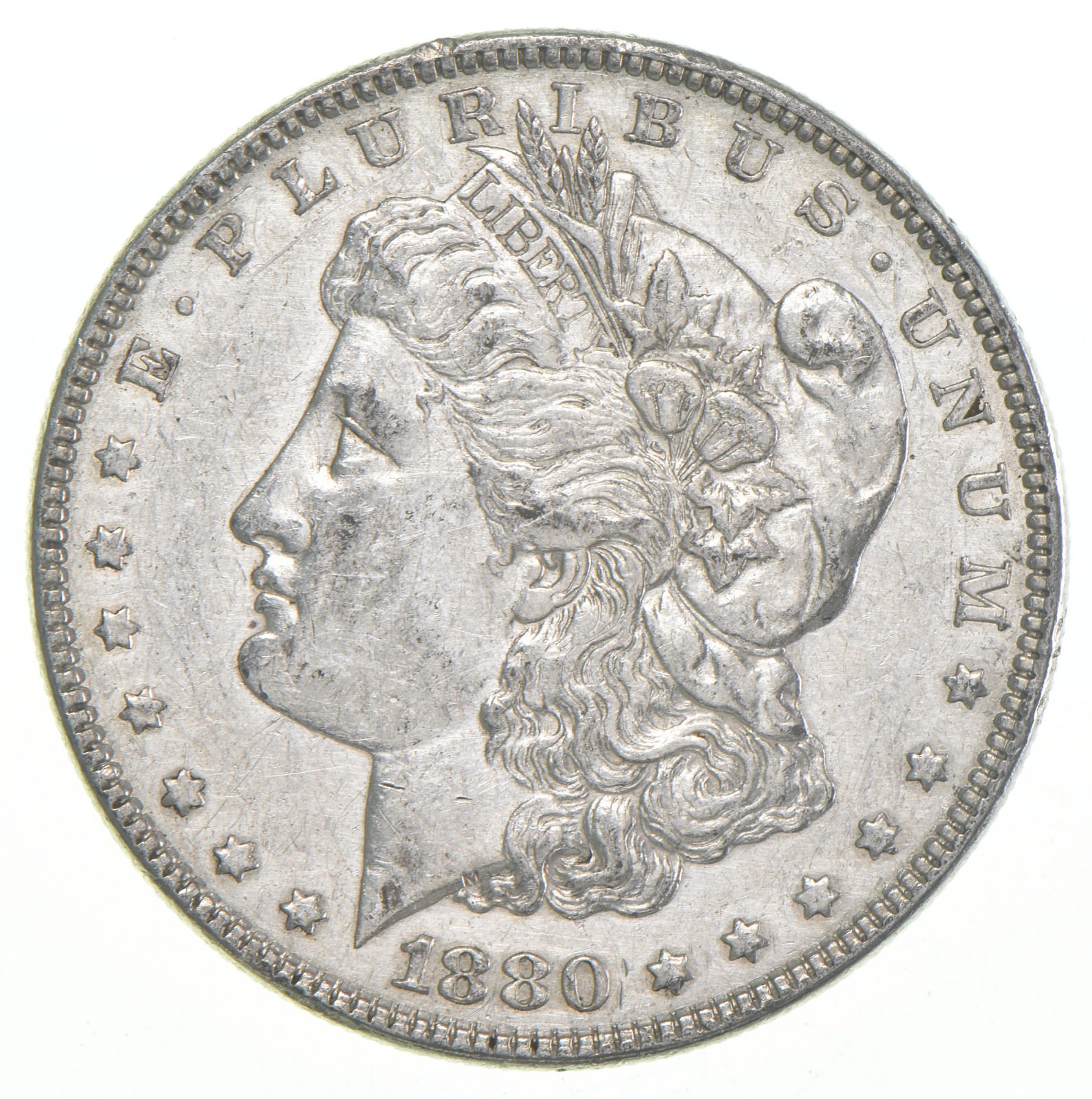 Early - 1880 Morgan Silver Dollar - 90% US Coin | Property Room