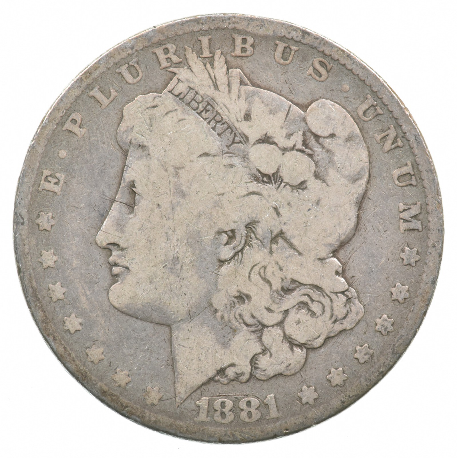 Early - 1881 Morgan Silver Dollar - 90% US Coin | Property Room