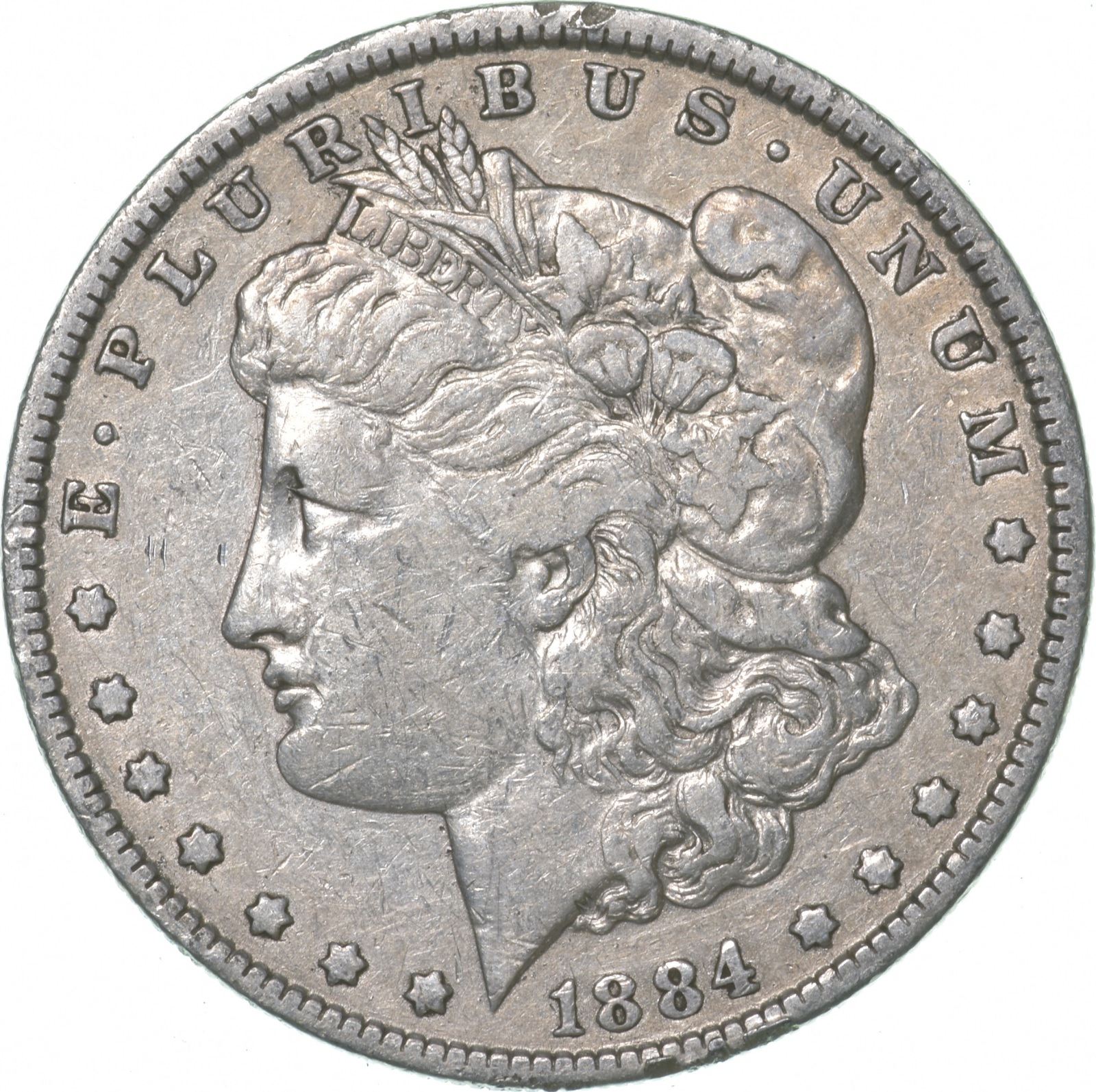 Early - 1884 Morgan Silver Dollar - 90% US Coin | Property Room