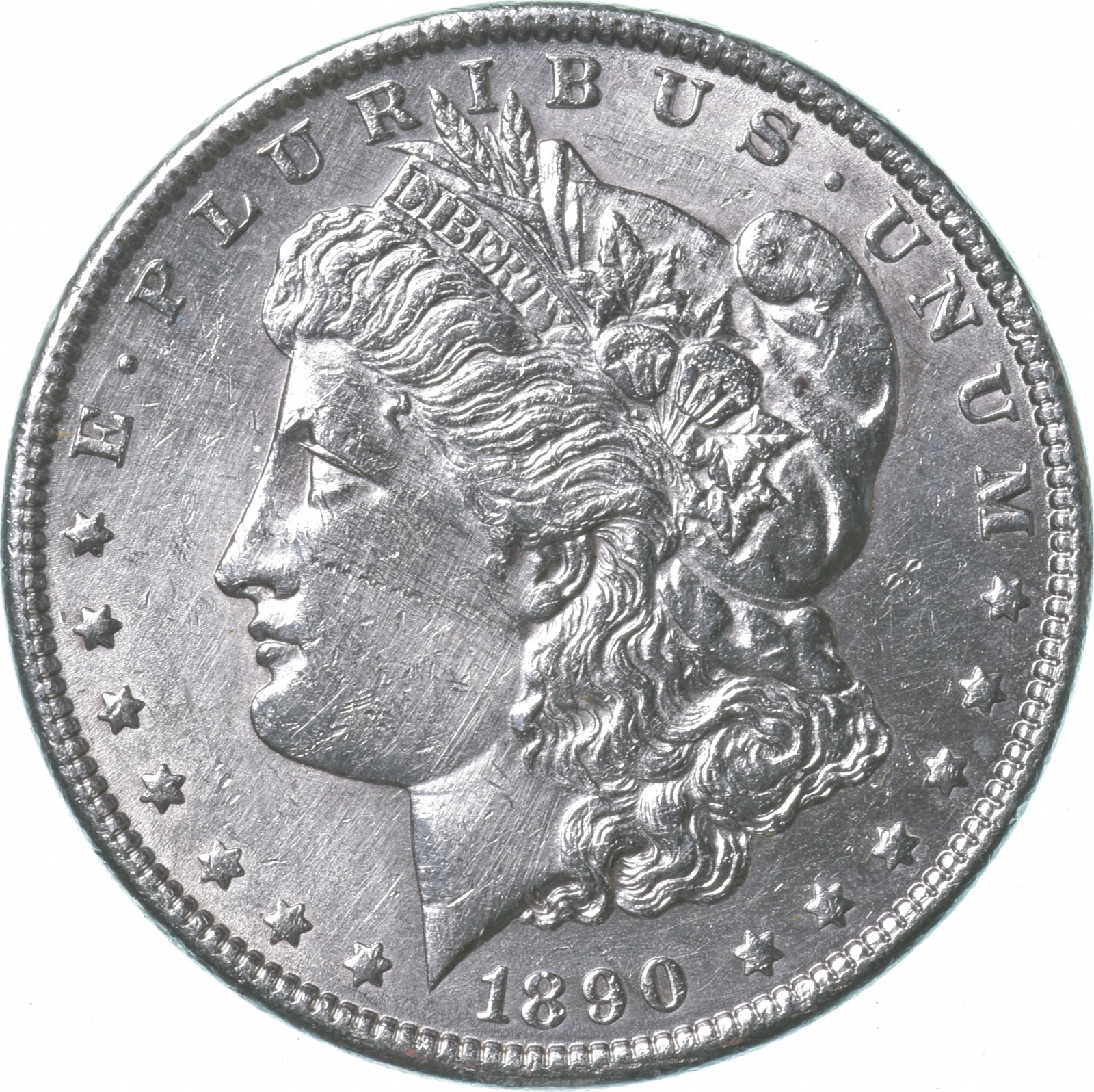 Early - 1890 Morgan Silver Dollar - 90% US Coin | Property Room