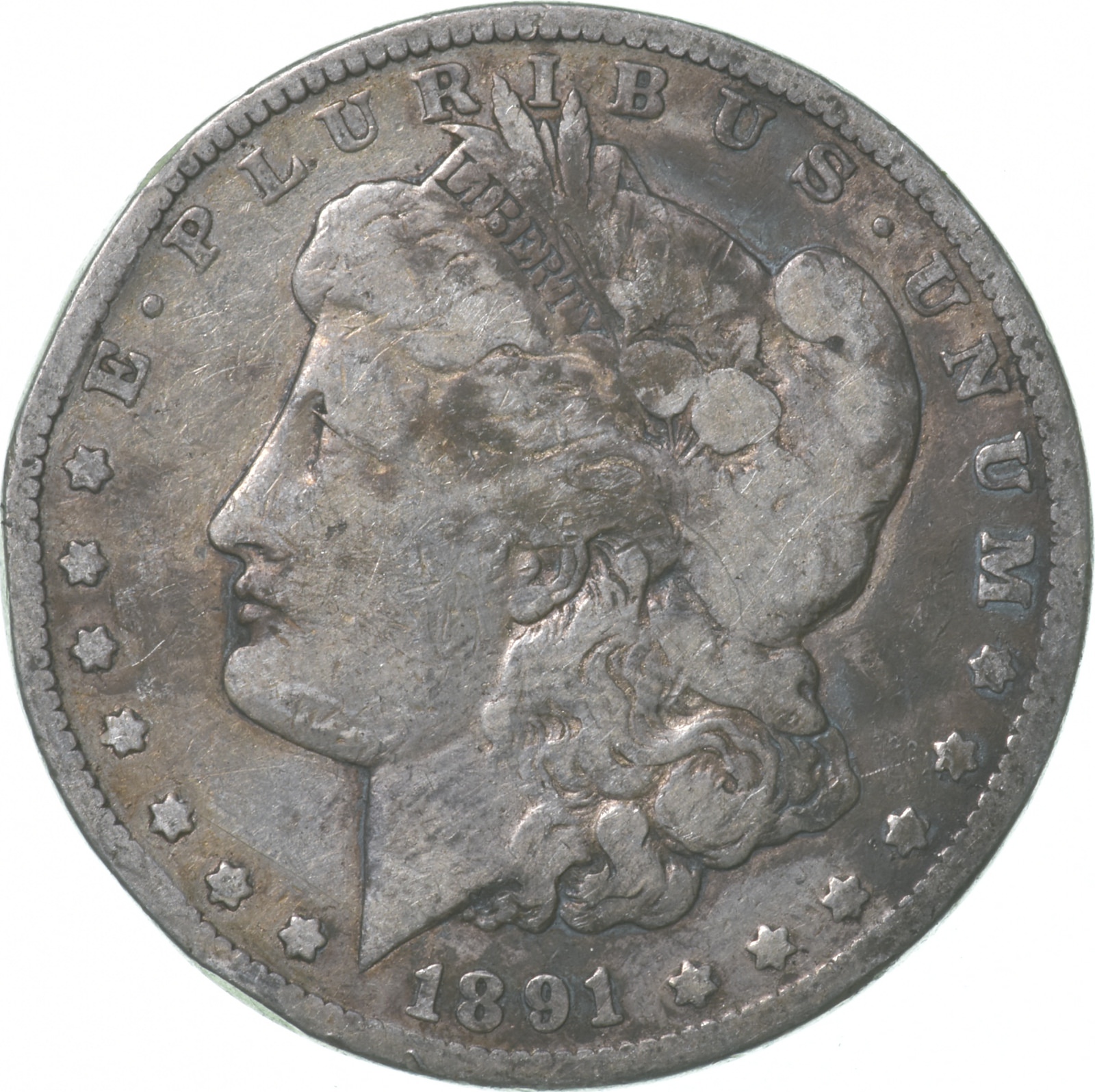Early - 1891 Morgan Silver Dollar - 90% US Coin | Property Room