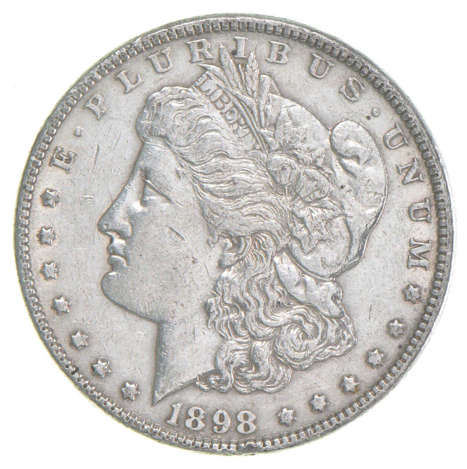 Early - 1898 Morgan Silver Dollar - 90% US Coin | Property Room