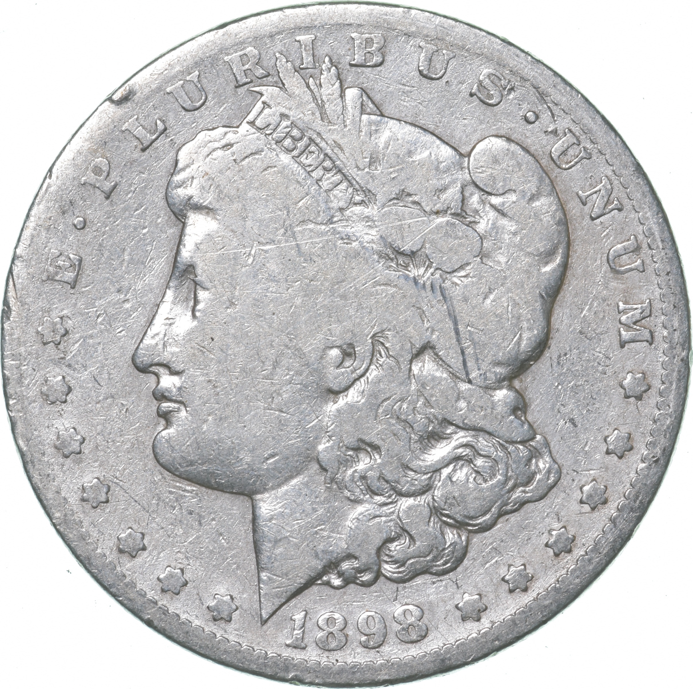 Early - 1898-S Morgan Silver Dollar - 90% US Coin | Property Room