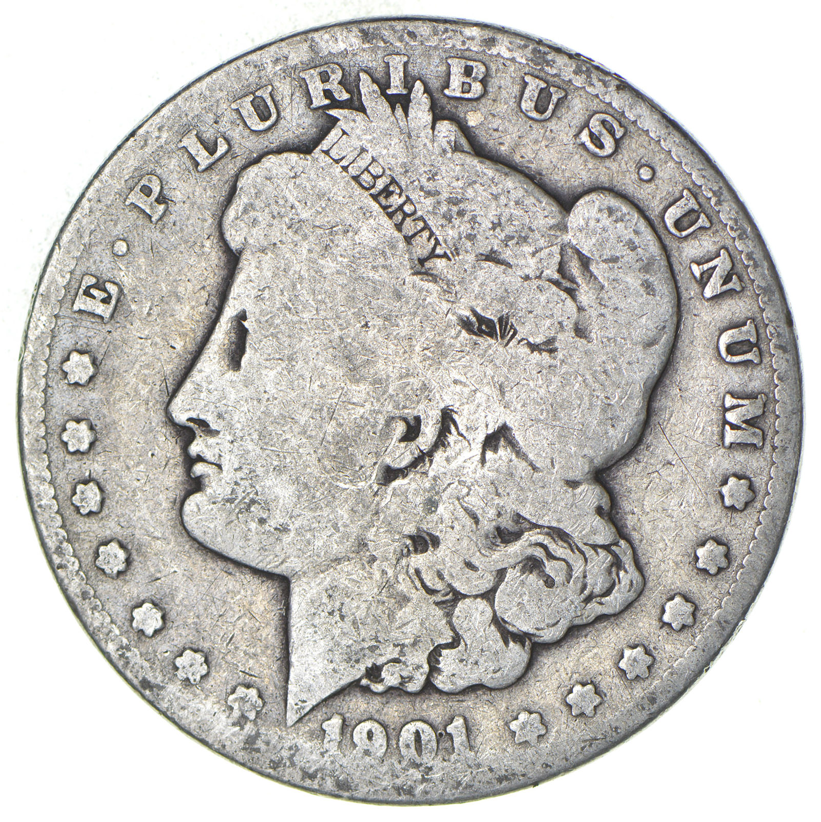 Early 1901-O Morgan Silver Dollar - 90% US Coin | Property Room