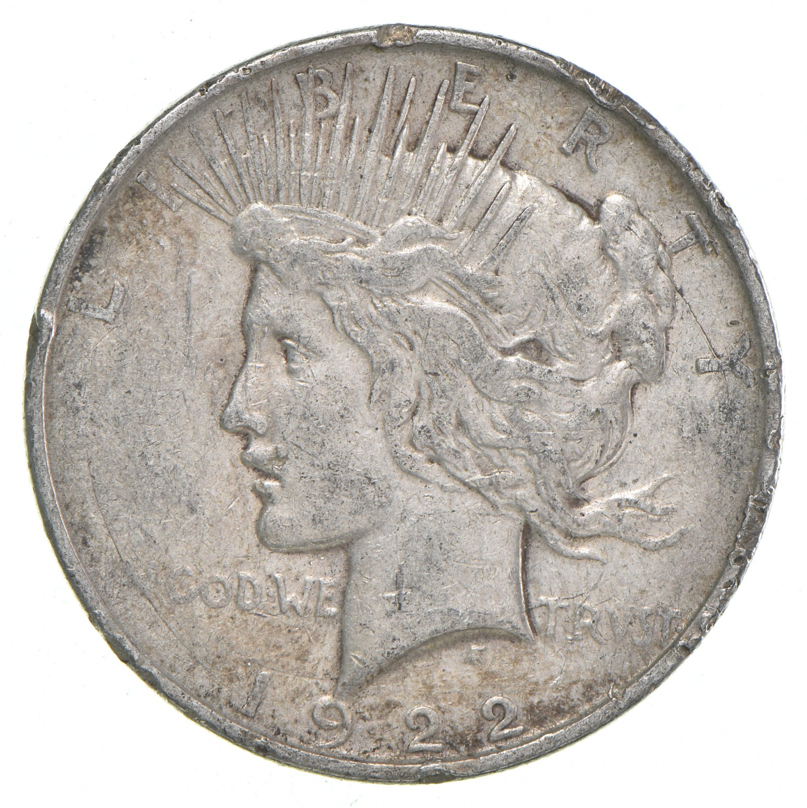 Early - 1922-D Peace Silver Dollar - 90% US Coin | Property Room