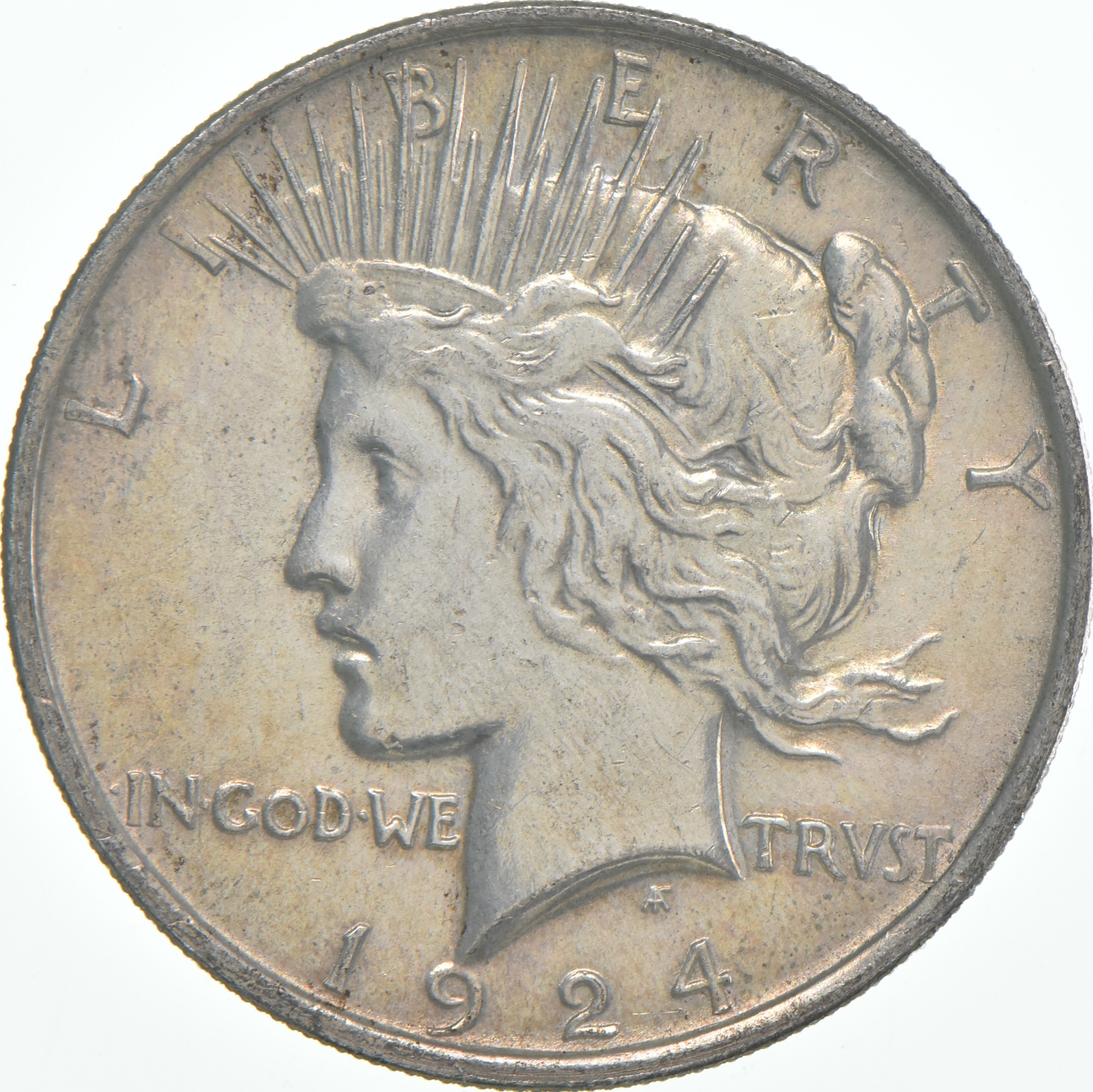 Early - 1924 Peace Silver Dollar - 90% US Coin | Property Room