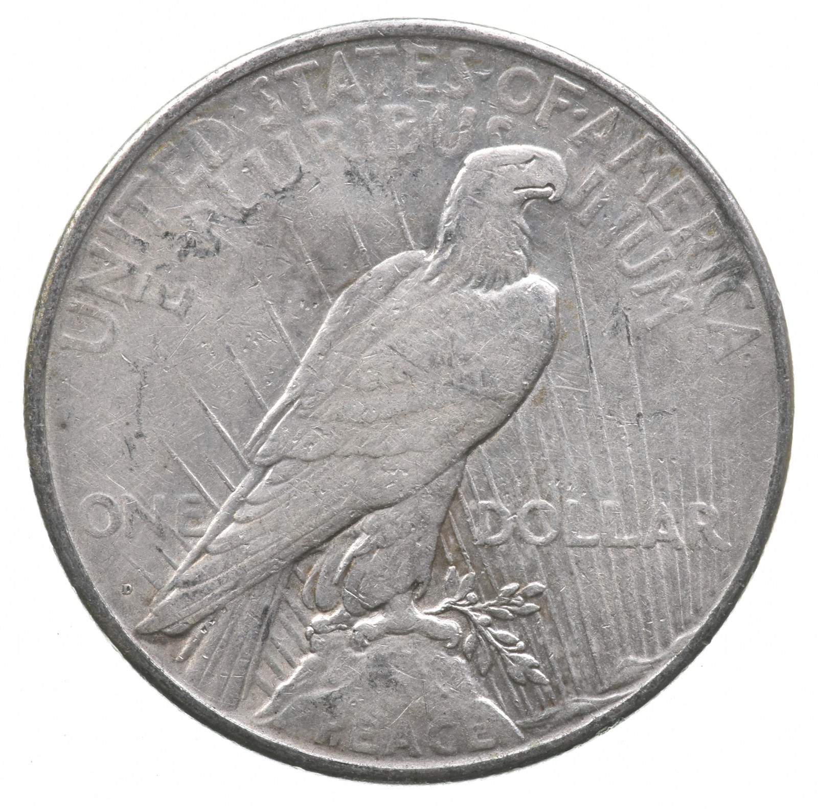 Early - 1926-D Peace Silver Dollar - 90% US Coin | Property Room