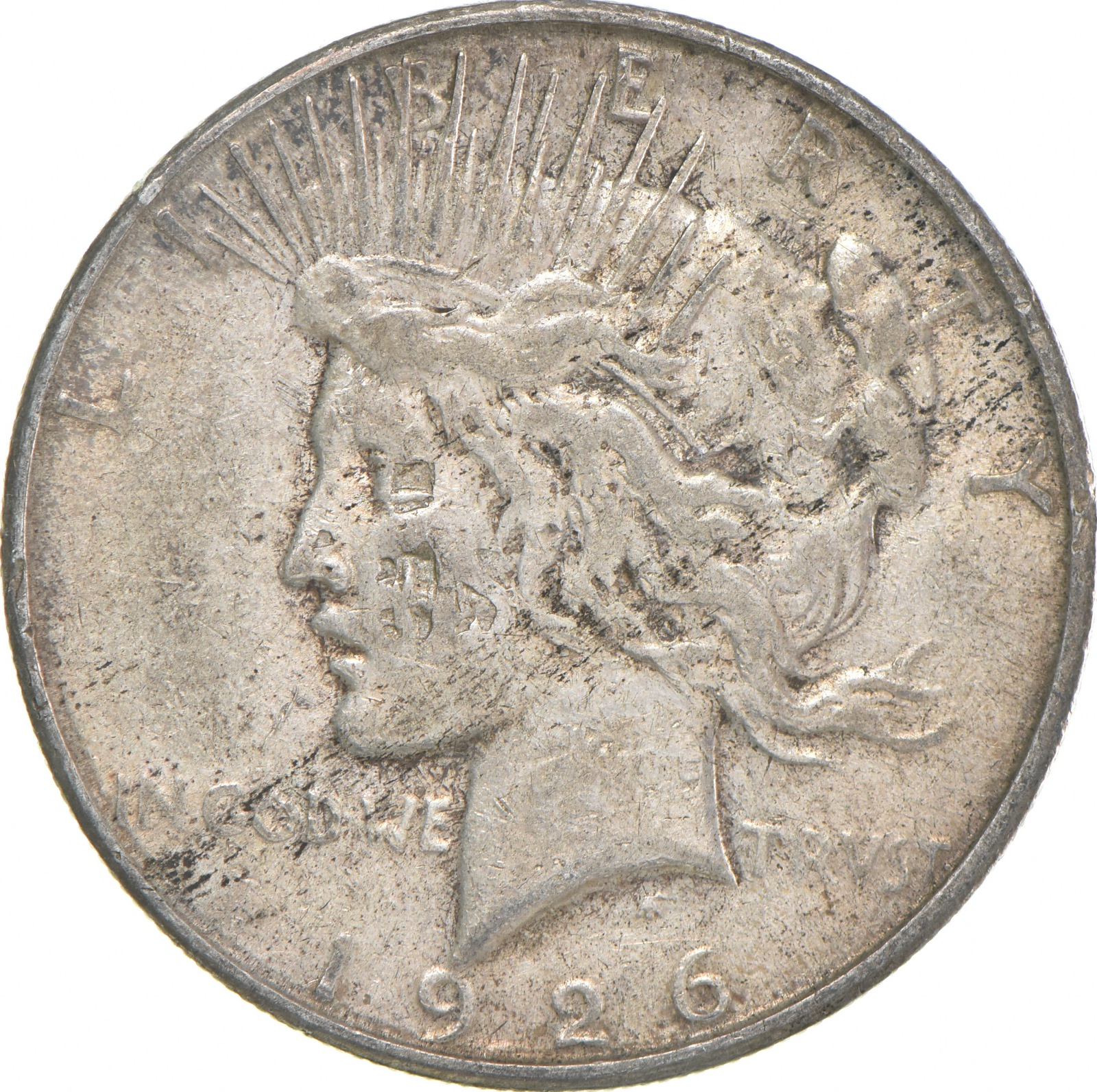 Early - 1926-S Peace Silver Dollar - 90% US Coin | Property Room
