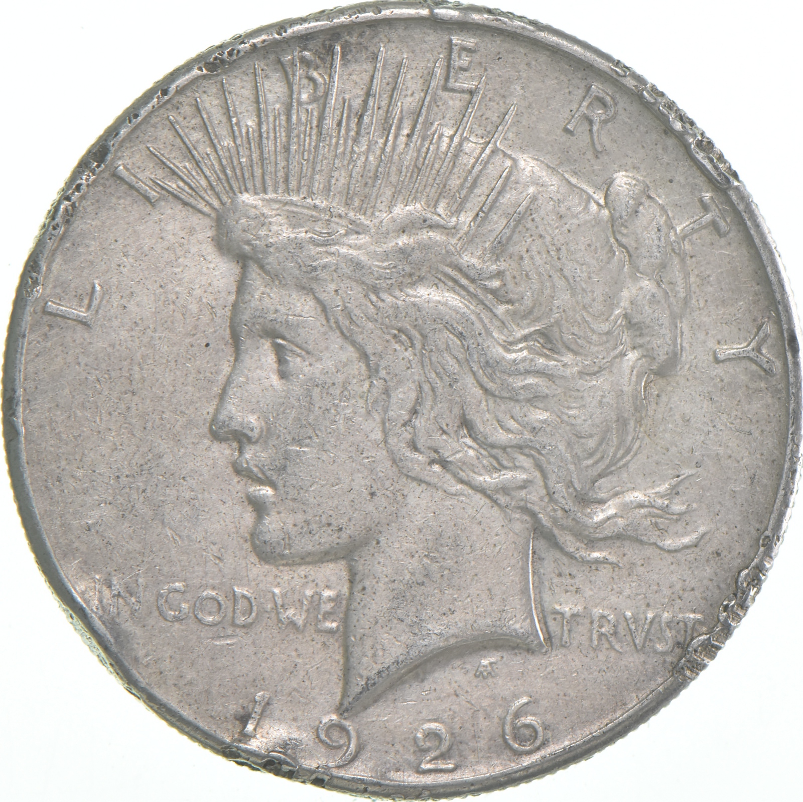 Early - 1926-S Peace Silver Dollar - 90% US Coin | Property Room